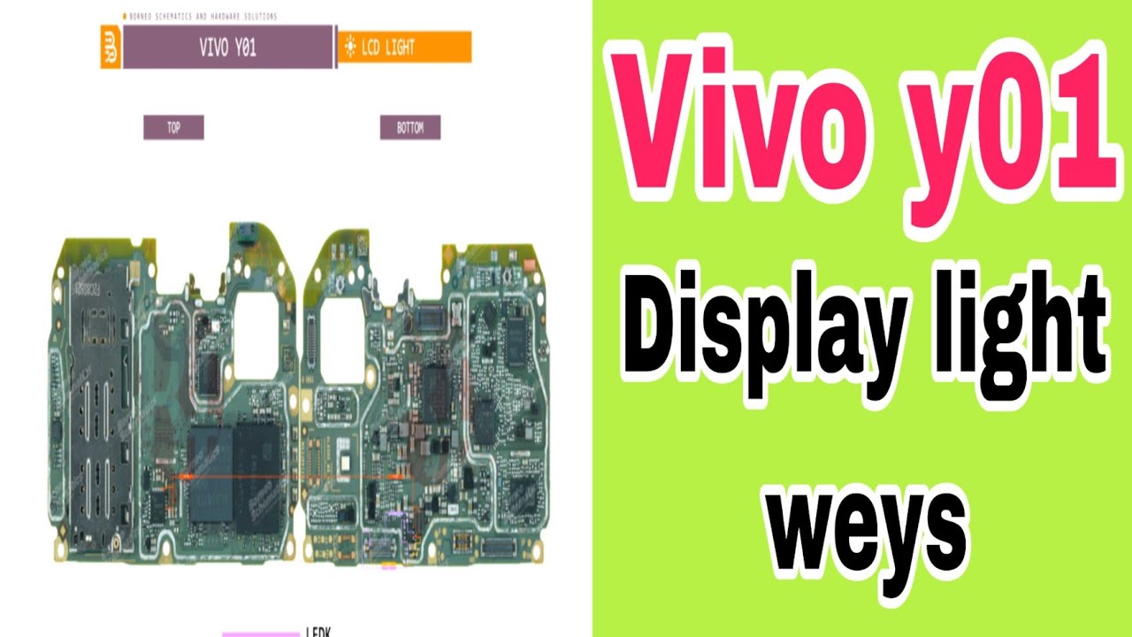 Vivo y01 display light problem solution \\ display light track - YouTube