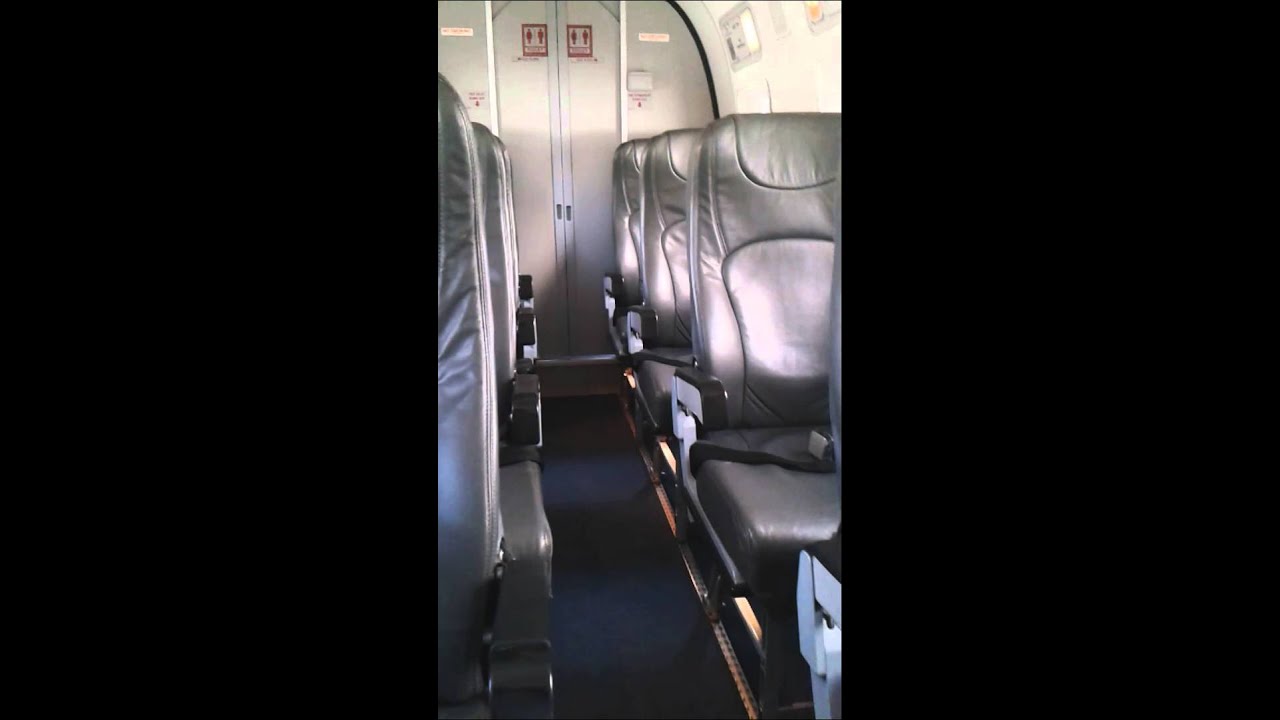 Inside a Beech 1900d - YouTube