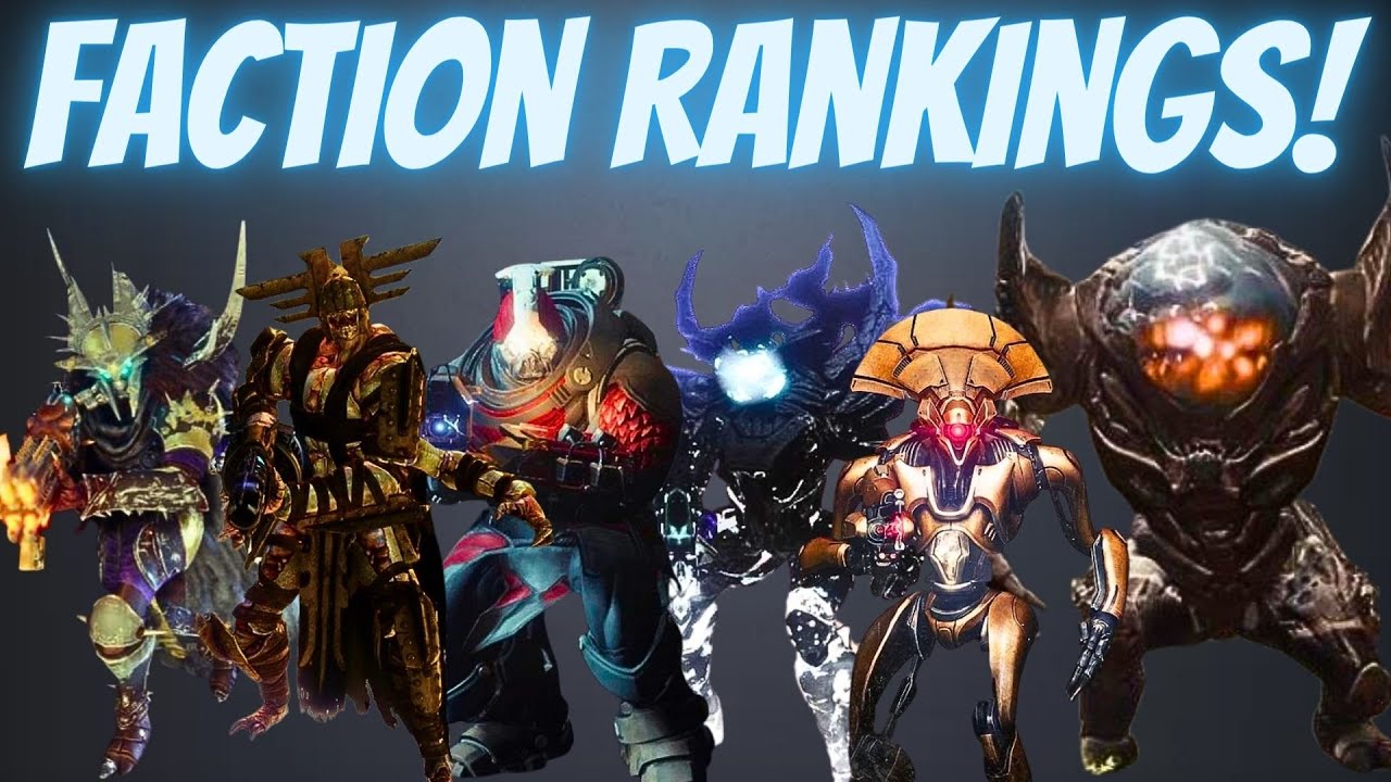 Ranking Every Enemy Faction In Destiny 2 - YouTube