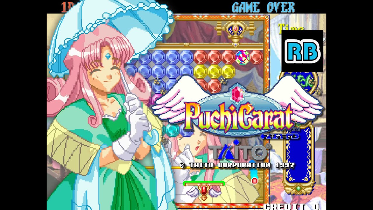 1997 [60fps] Puchi Carat Speedrun 53s Aqua Beginners ALL - YouTube