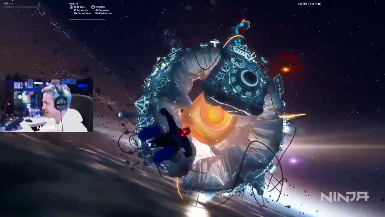 Ninja réactions évent Travis Scott - YouTube