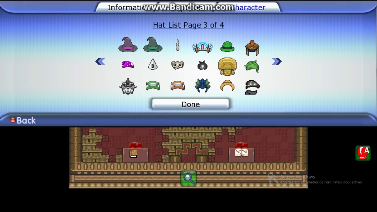 Graal online classic new hats in onet general store - YouTube