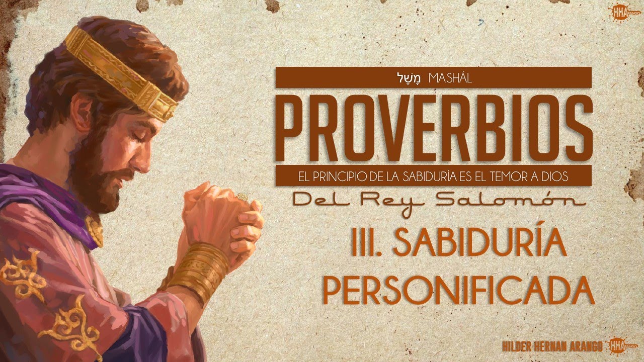 🔴 PROVERBIOS 8:32-36 | III. SABIDURÍA PERSONIFICADA | 5. Proverbios de ...