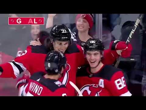 Every New Jersey Devils goal during their 13-game win streak - YouTube