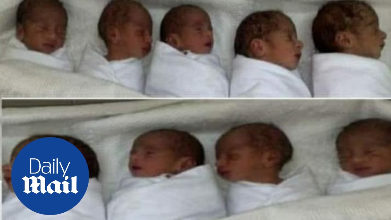 Couple give first interview after giving birth to record nonuplets ...