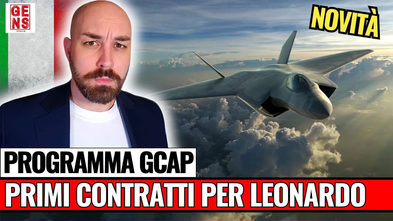 LEONARDO RICEVE I PRIMI CONTRATTI per IL PROGRAMMA GCAP - YouTube