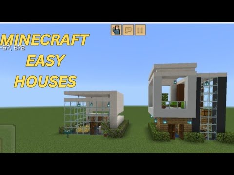 Minecraft easy house designs 🏘 - YouTube