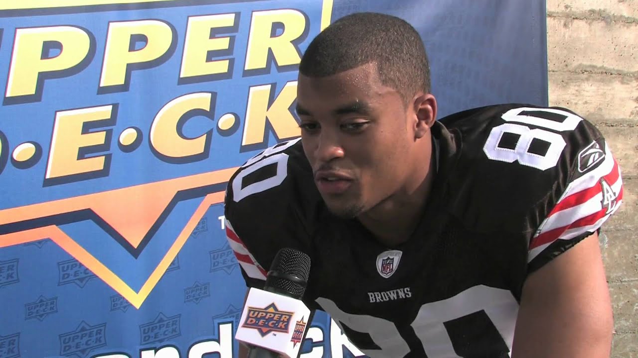 Upper Deck Interviews Brian Robiskie, NFL No. 36 Draft Pick - YouTube