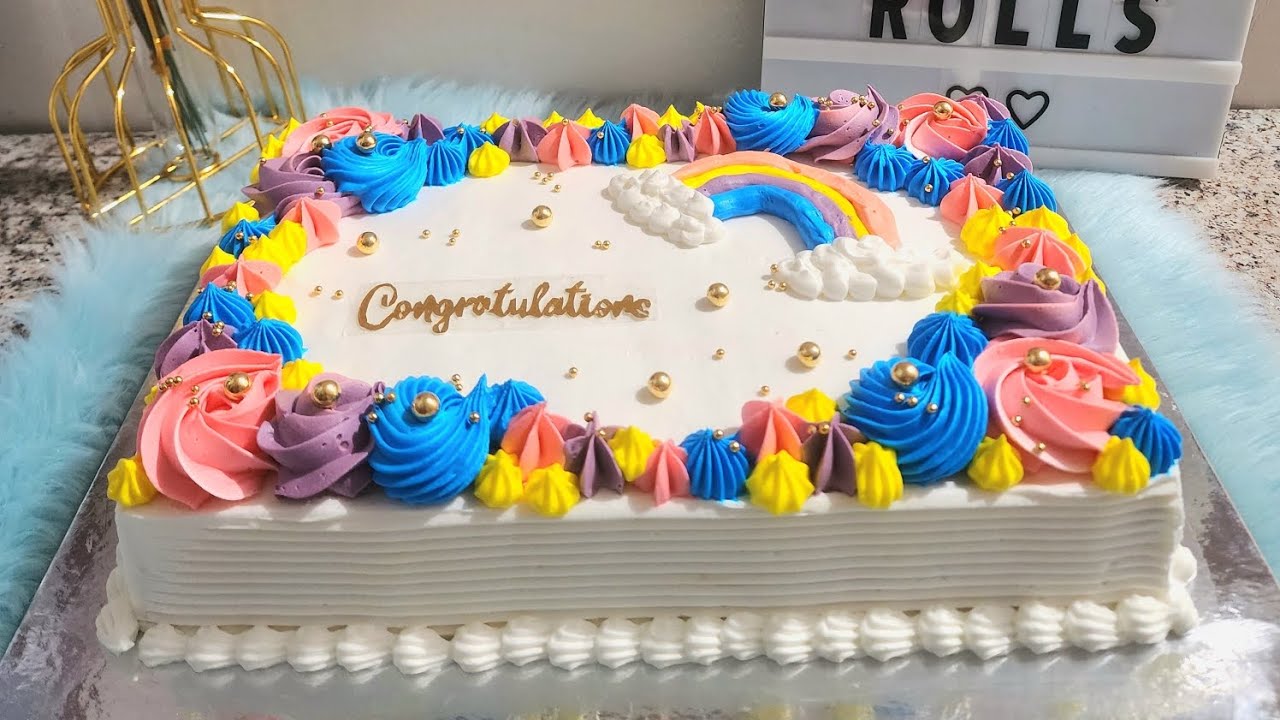 Trending sheet cake - YouTube