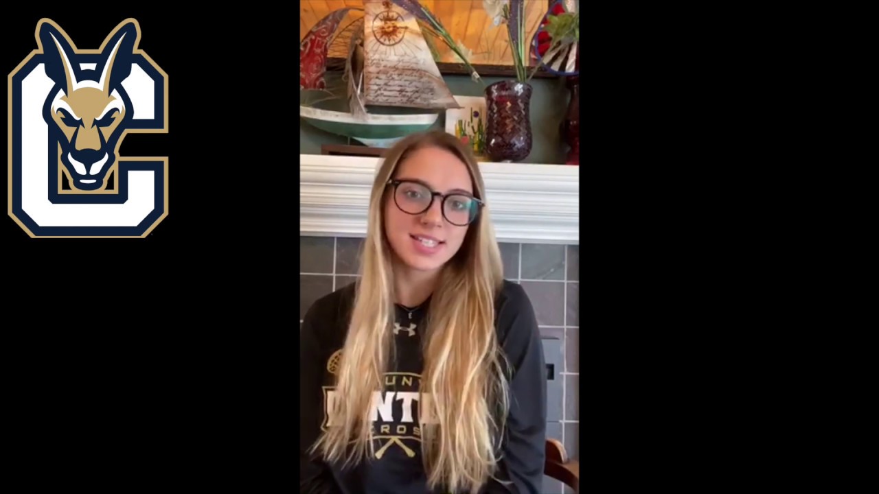 Emily Vogt - 2020 NCAA D-III Week - YouTube