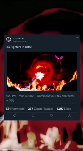 OG Fighter in Dragon Ball super #dragonball #anime #goku #vegeta # ...