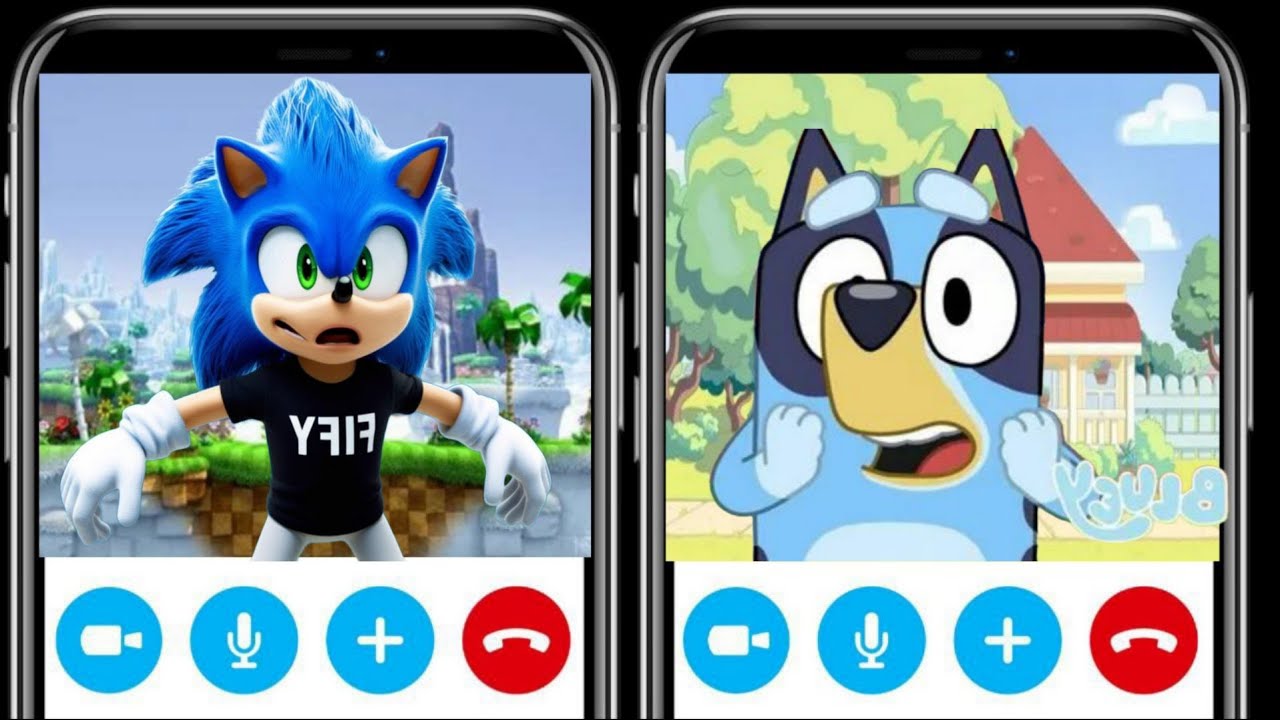 Will the wolf eat Sonic? What will Bluey do now? #like - YouTube