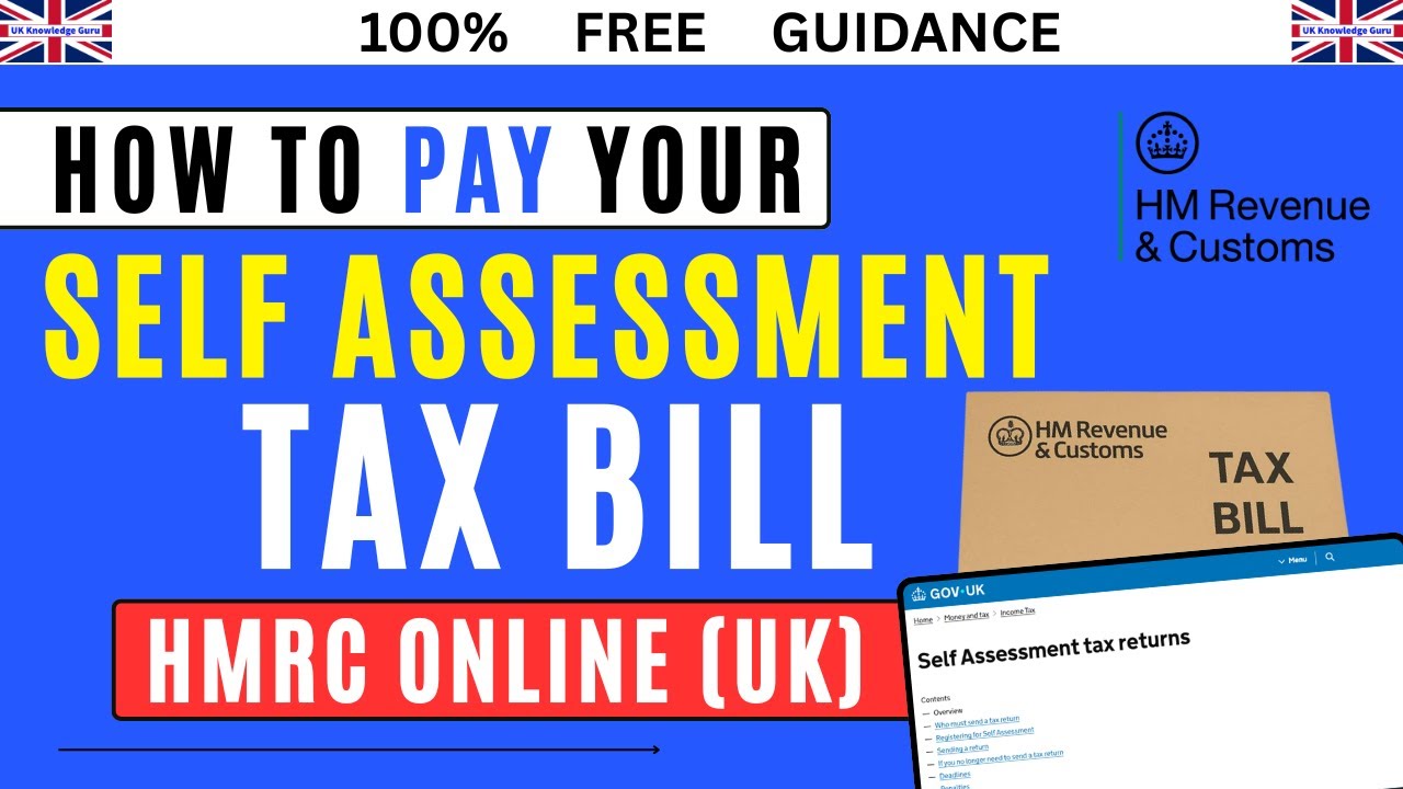 How to Pay Your HMRC Self Assessment Tax Bill Online | 31 January 2026 ...