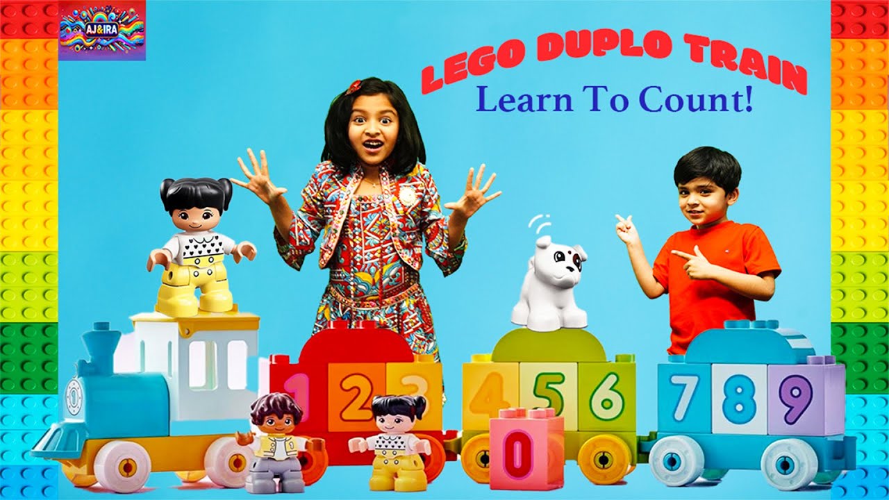 LEGO Duplo Number Train Unboxing & Review | Play & Learn Counting Fun ...