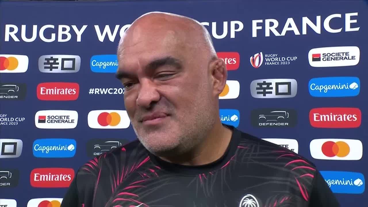 Simon Raiwalui proud of his Fiji side after World Cup exit - YouTube