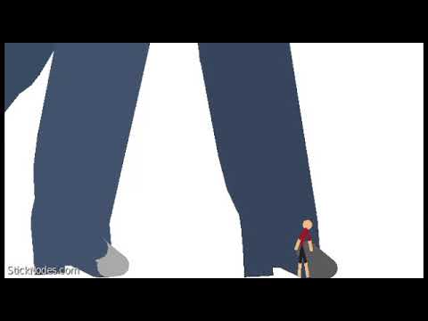Stick nodes kaiju girl test gigan - YouTube