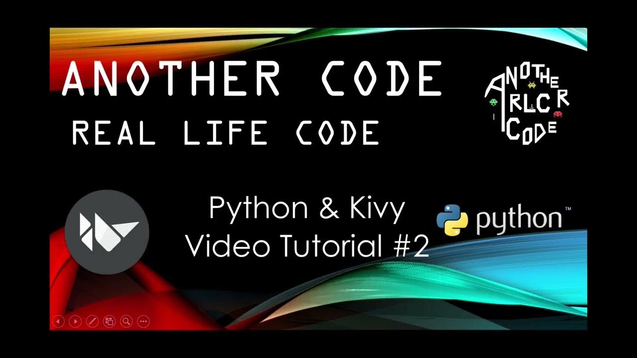 Creare un App con Python e Kivy utilizzando la classe Widget - Part 1 - YouTube