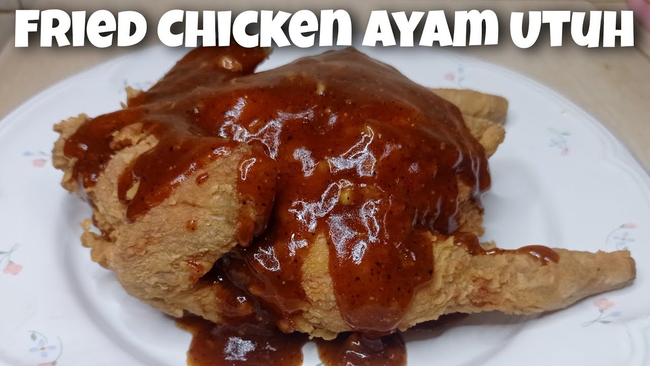 Resep Fried Chicken Ayam Utuh Richeese Versi Home Made! - YouTube