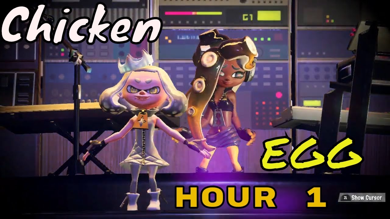Splatoon 2: Chicken Vs. Egg Rematch (Hour 1) - YouTube
