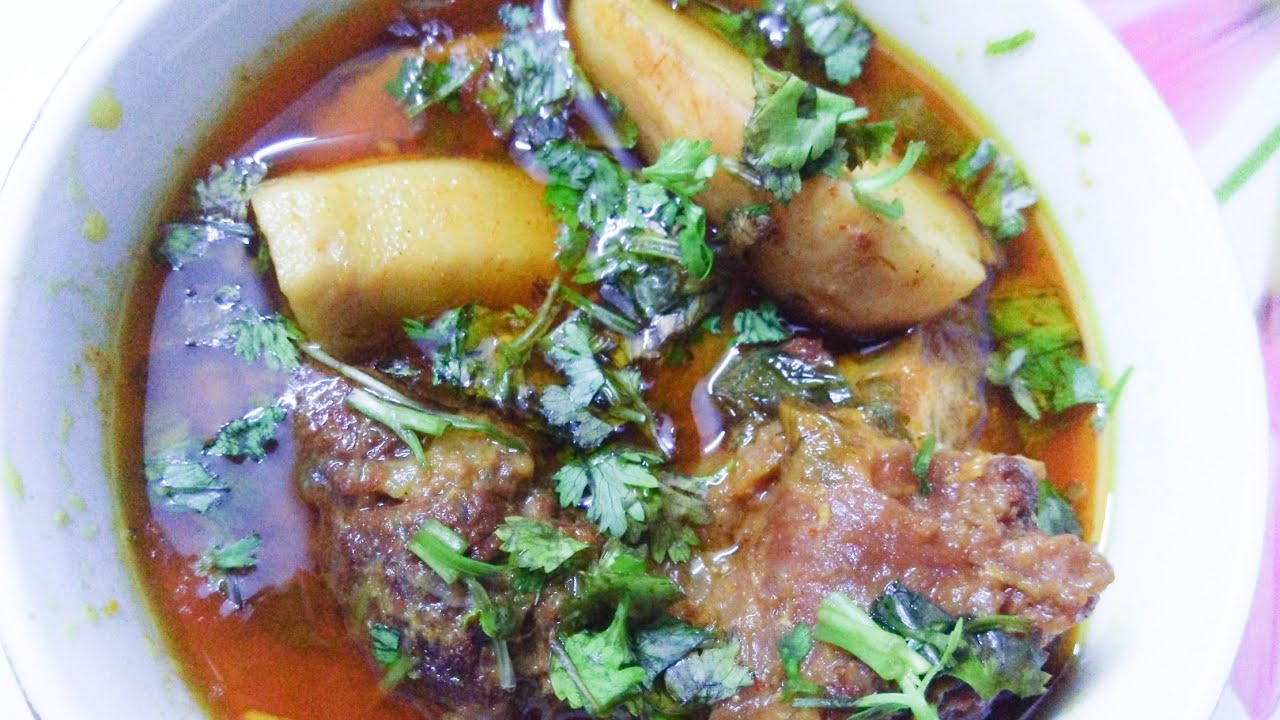 Arvi gosht ka salan/arvi gosht curry recipe|😄 - YouTube