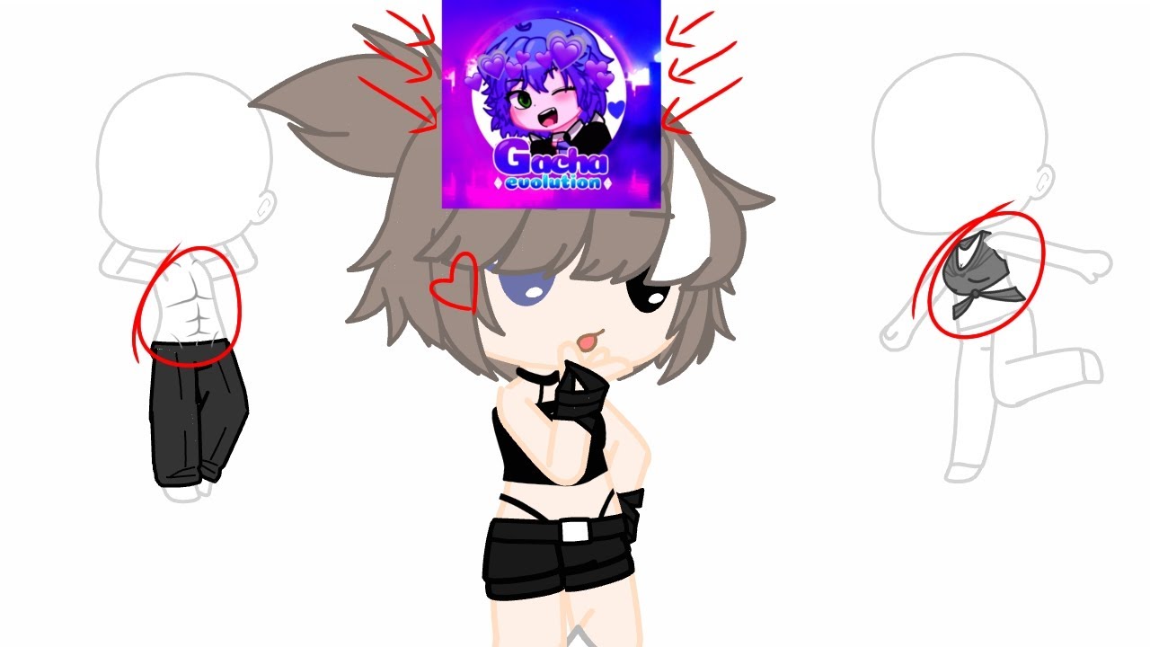 gacha evolution nasıl indirilir😳🤯!!? [mod apk] (telefon) - YouTube