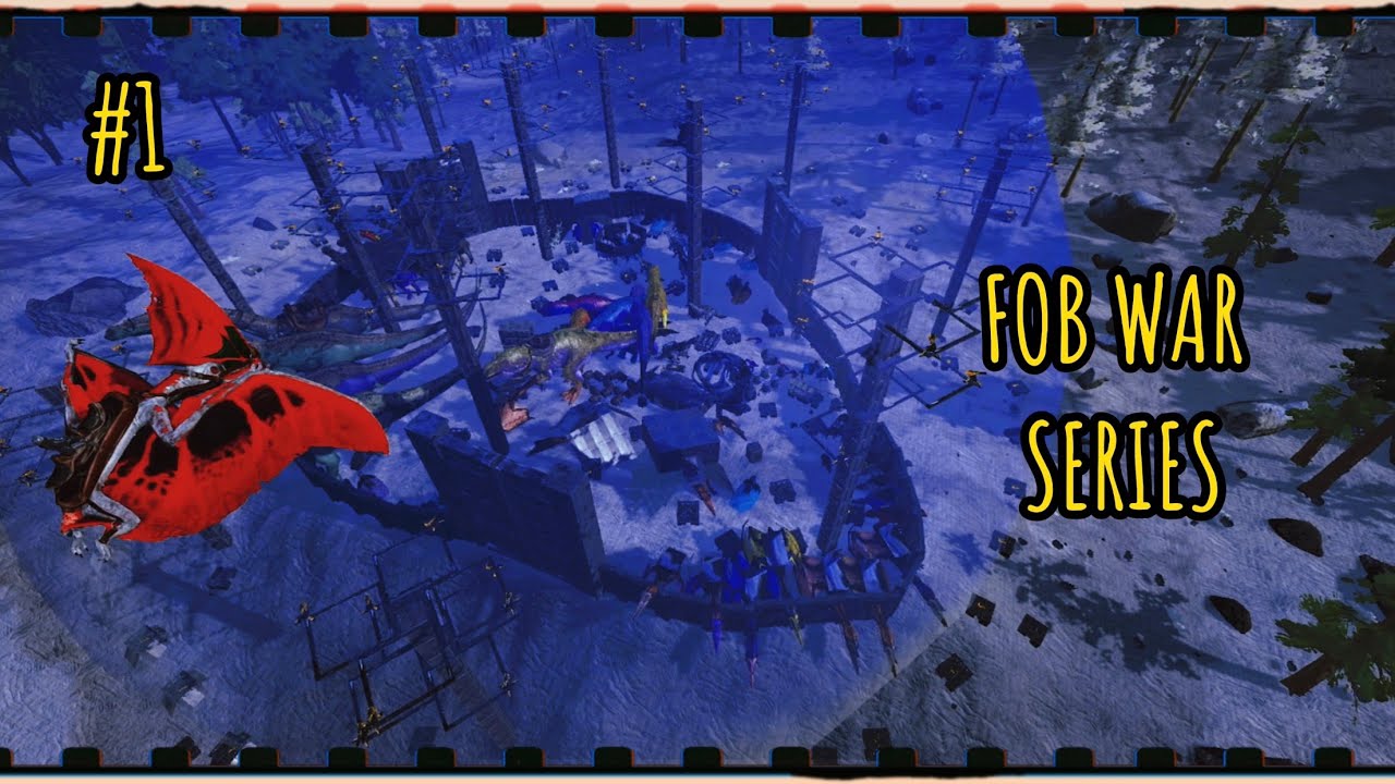 ARK MOBILE || FOB WAR SERIES || PVP NO RAID. - YouTube