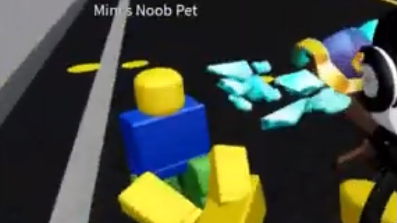 Roblox shoot and eat noobs legendary NORMAL NOOB PET! (Old footage ...