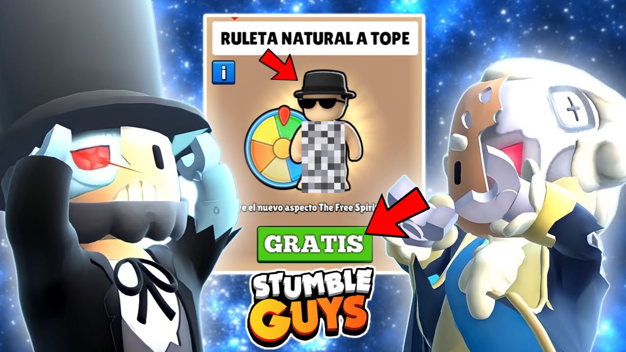 PIERDO LA RACHA CON ESTA NUEVA RULETA NATURAL A TOPE EN STUMBLE GUYS😓LA ...