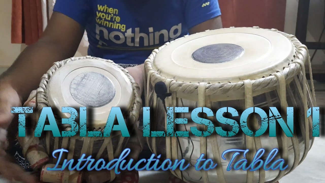 Tabla Lesson 1|Introduction to tabla|For beginners|In Marathi #easyway ...