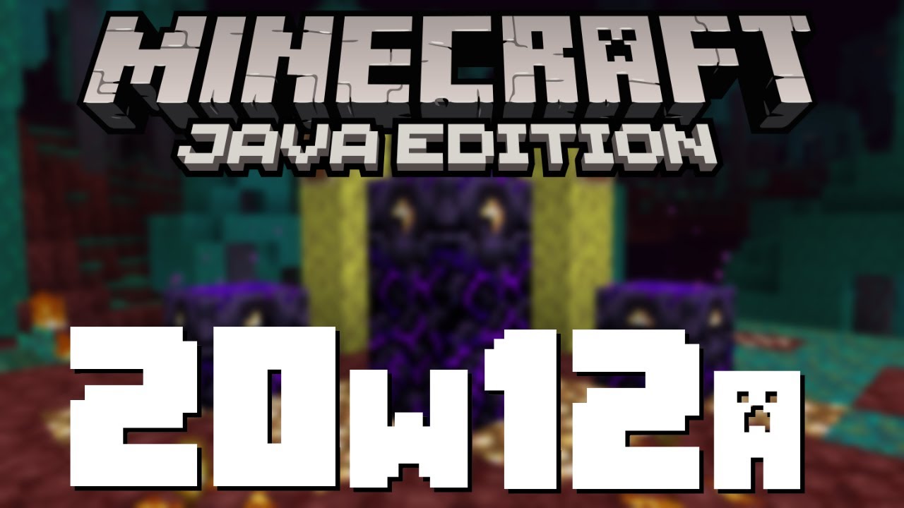 Minecraft 1.16 News – 20w12a: Respawn Anchors! - YouTube