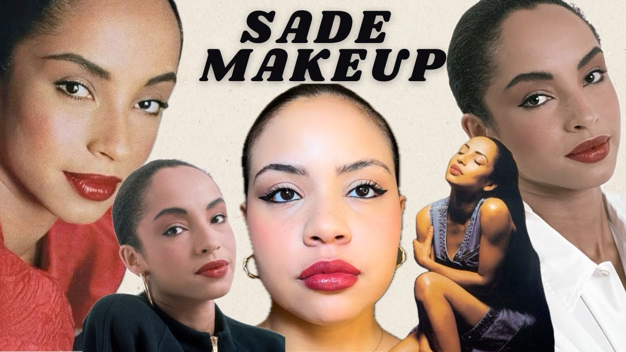 Recreate Sade's Signature Makeup Look - YouTube