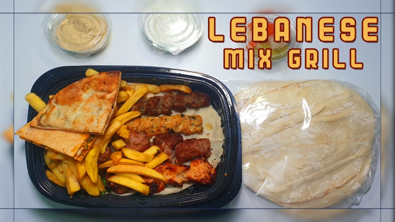 Unboxing of Lebanese Mix Grill | Maroosh Rest | World Food Review - YouTube