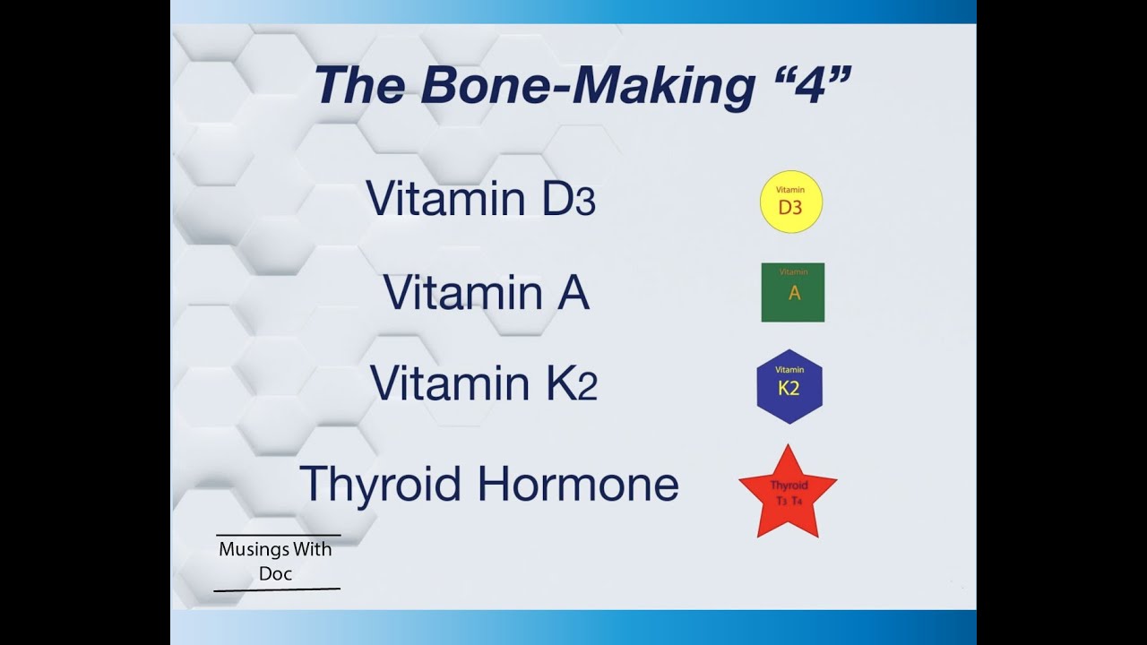 Reversing Osteoporosis Naturally, "The Bone Making 4" for Strong ...