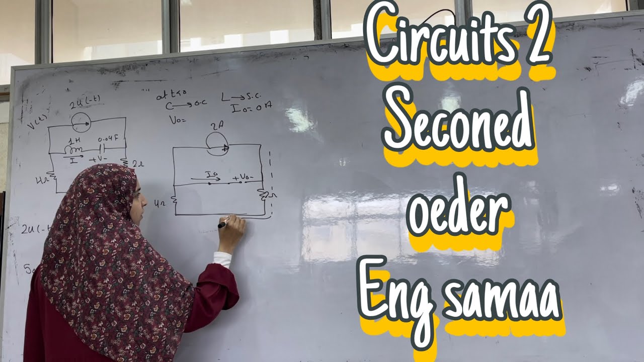 Circuits 2 | Second order circuit “general solution” | Eng.Samaa - YouTube