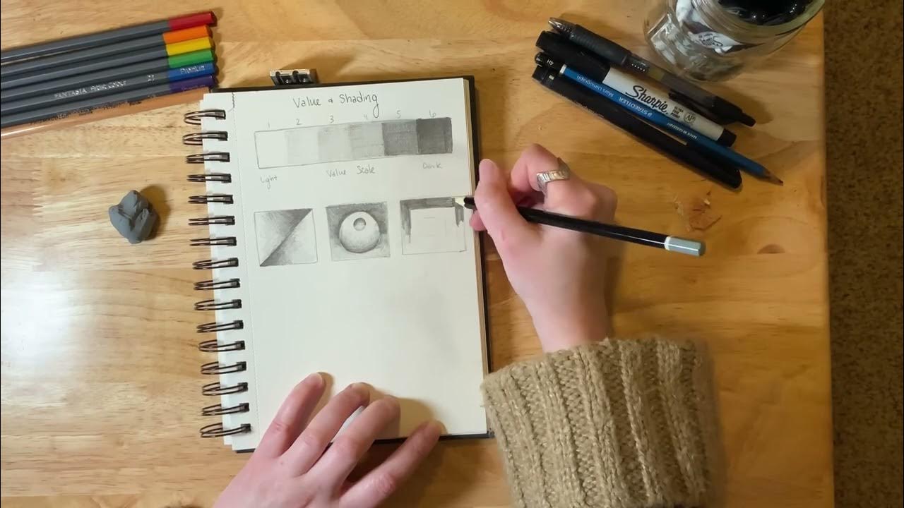 Value & Shading Practice - YouTube
