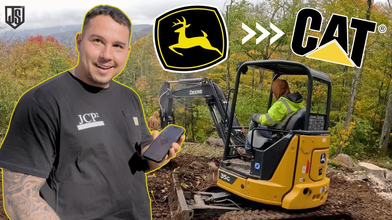 Swapping My John Deere Equipment For CATs & Dealing with HOA on Tree ...