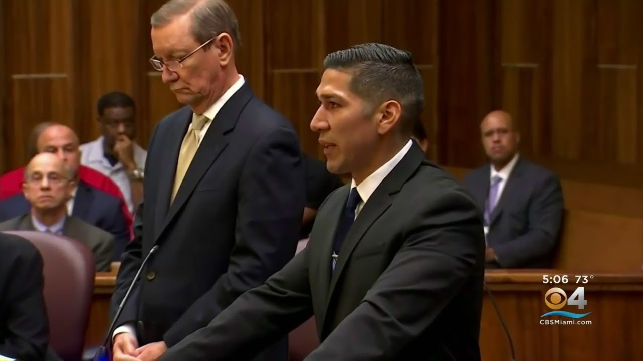 Conviction Of North Miami Police Officer Jonathan Aledda, Who Shot At ...