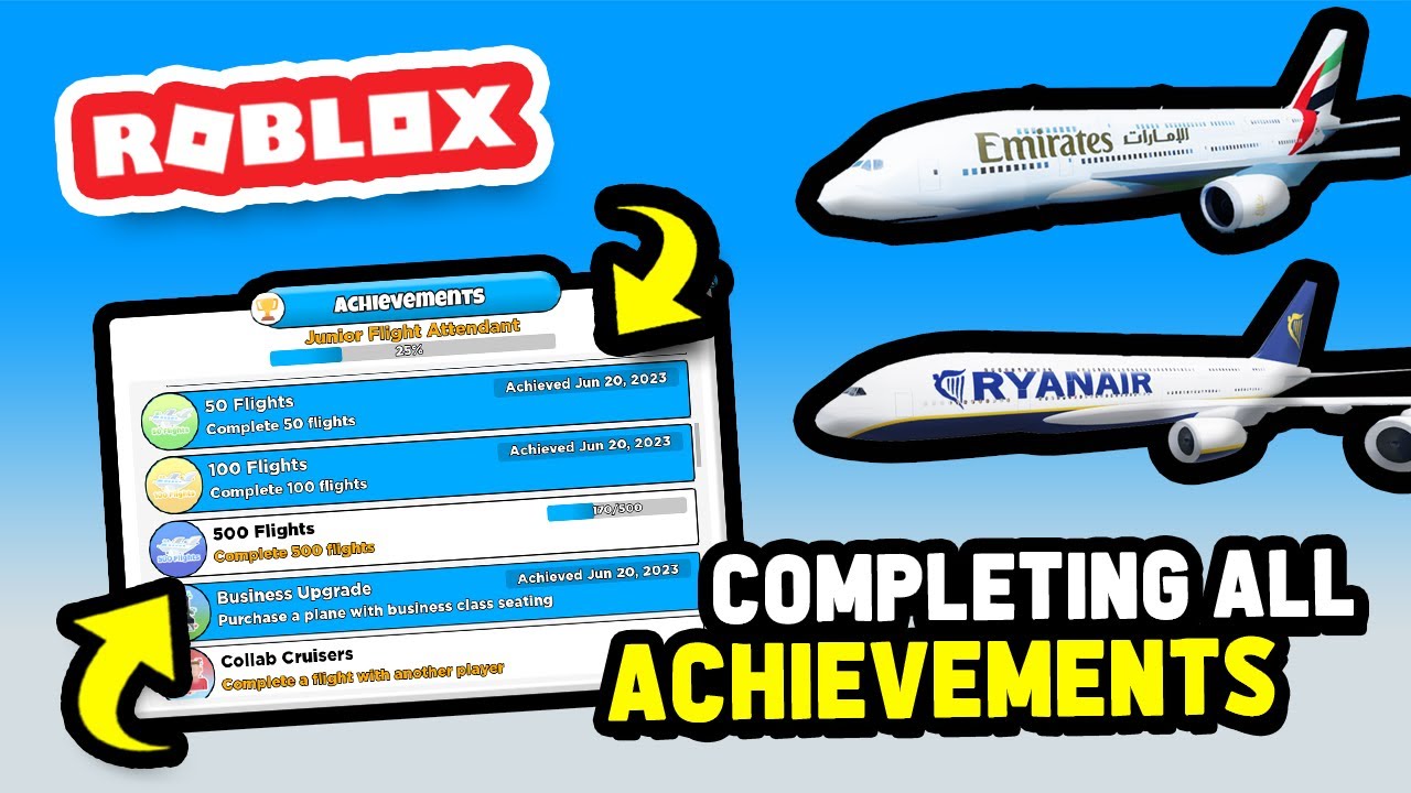 Completing All ACHIEVEMENTS In Cabin Crew Simulator - YouTube
