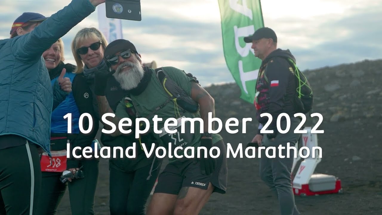 Iceland Volcano Marathon 2022 event recap - YouTube
