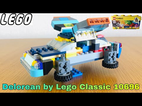 LEGO Classic 10696 assembly to Delorean #113