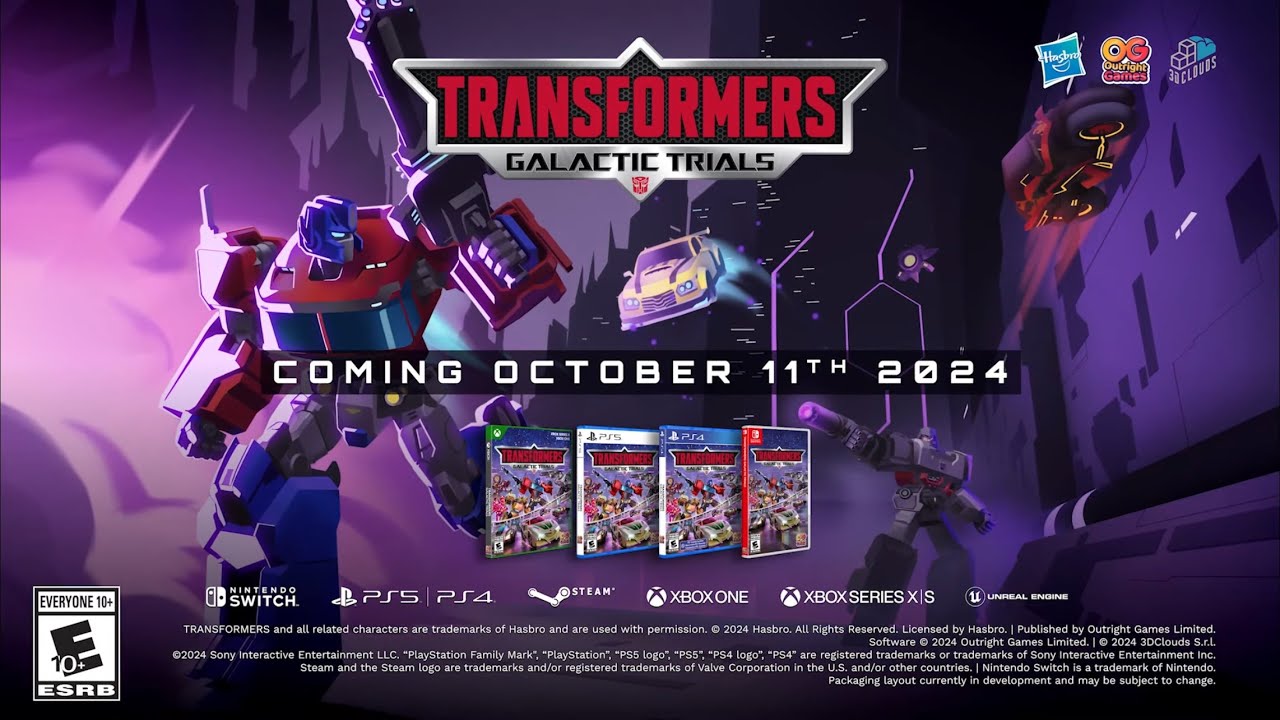 NEW TRANSFORMERS GAME RELEASING OCT 11 on ALL PLATFORMS !!!! - YouTube