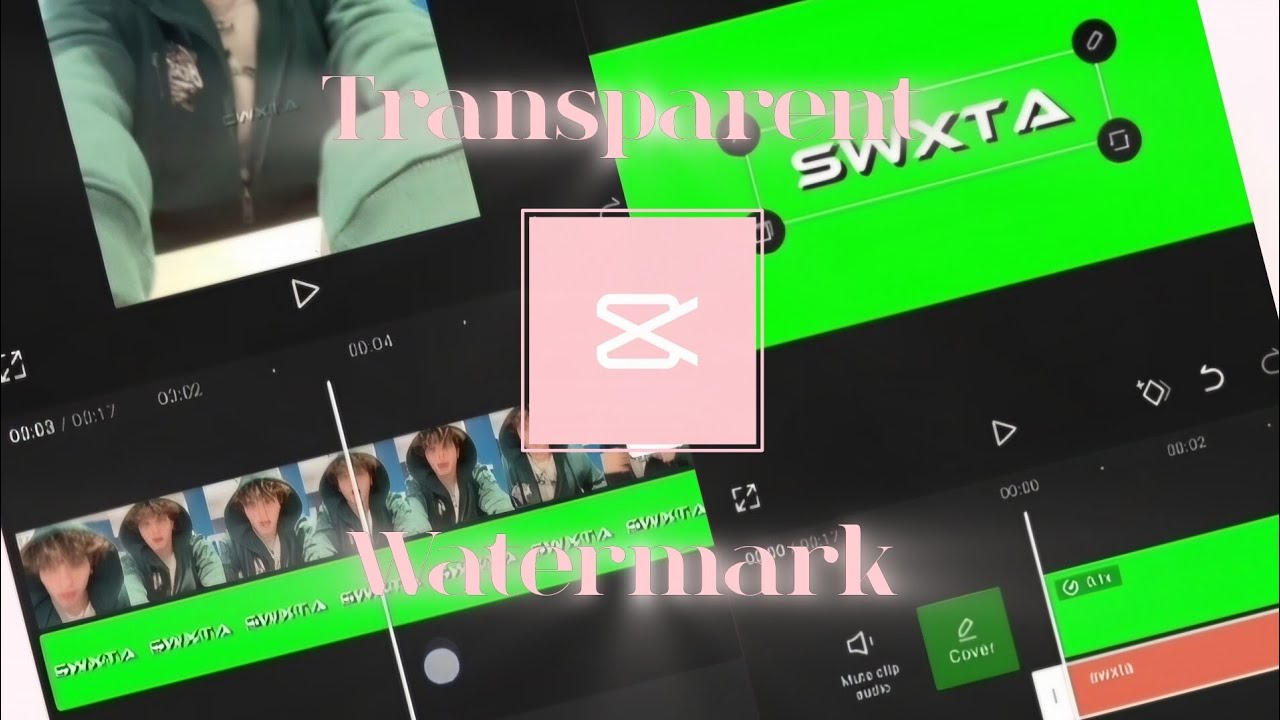 Transparent watermark \\ capcut tutorial \\ #capcut #tutorial - YouTube