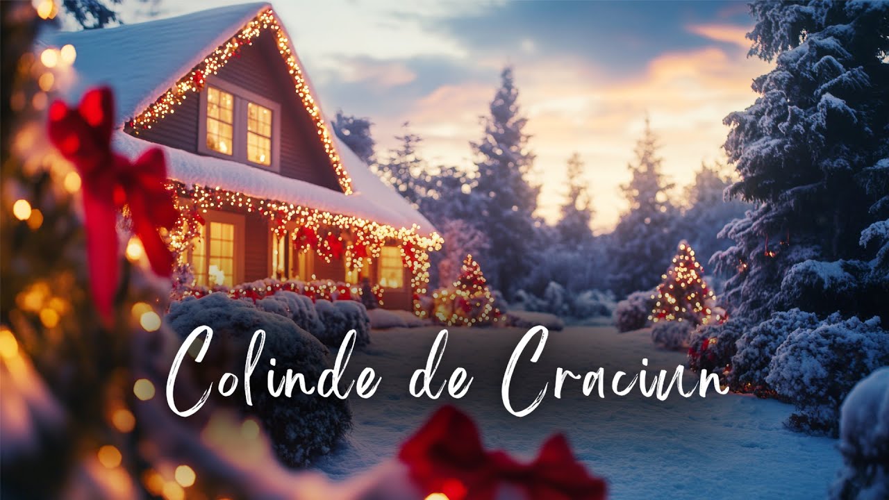 Colaj Colinde de Craciun 2026 🎁☃️ Colinde Traditionale - YouTube Music