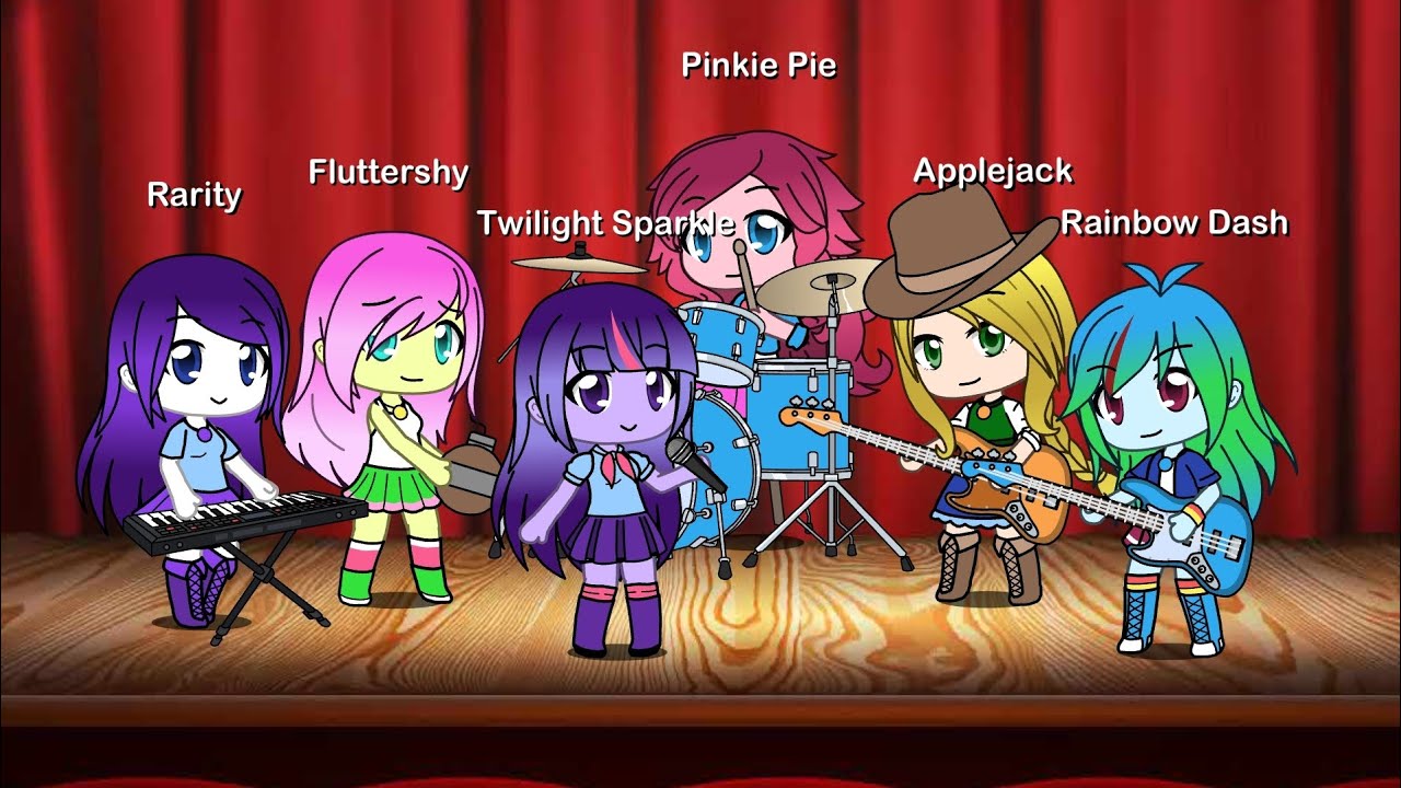 My Little Pony Equestria Girls Gacha Life Perfect day for fun gacha ...