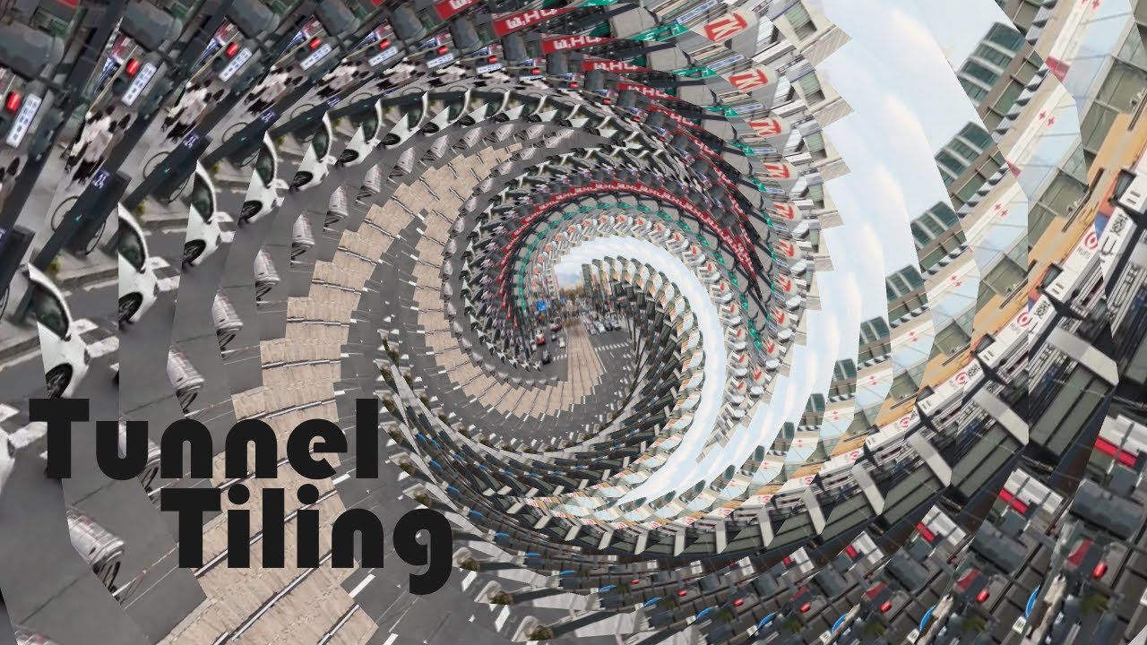 Touchdesigner Kaleidoscope Tiling Tunnel Tutorial - YouTube