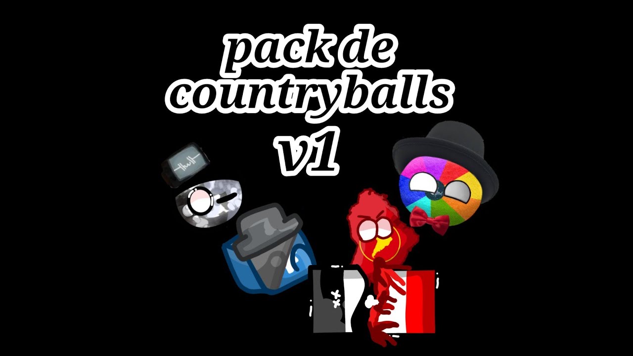 pack de countryballs v1 estilo de mangoball 🥭 - YouTube