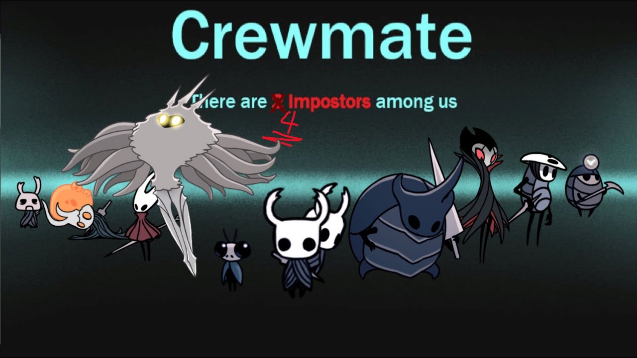 Hollow Knight in Among US - YouTube