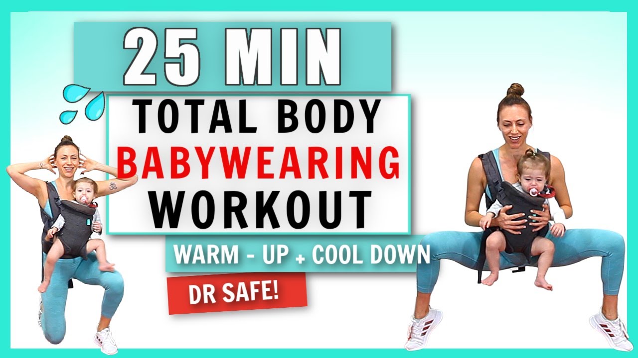 25 min - Babywearing Total Body Burn Postpartum Workout I Diastasis ...