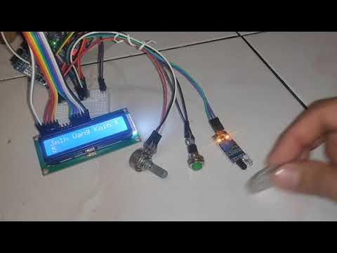 Alat Penghitung Jumlah Uang Koin Otomatis Berbasis Arduino - YouTube
