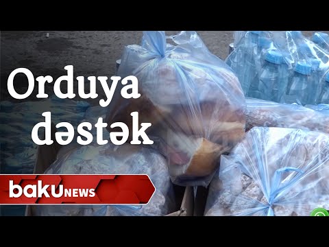 Hər kəs orduya dəstək olmağa çalışır - Baku TV